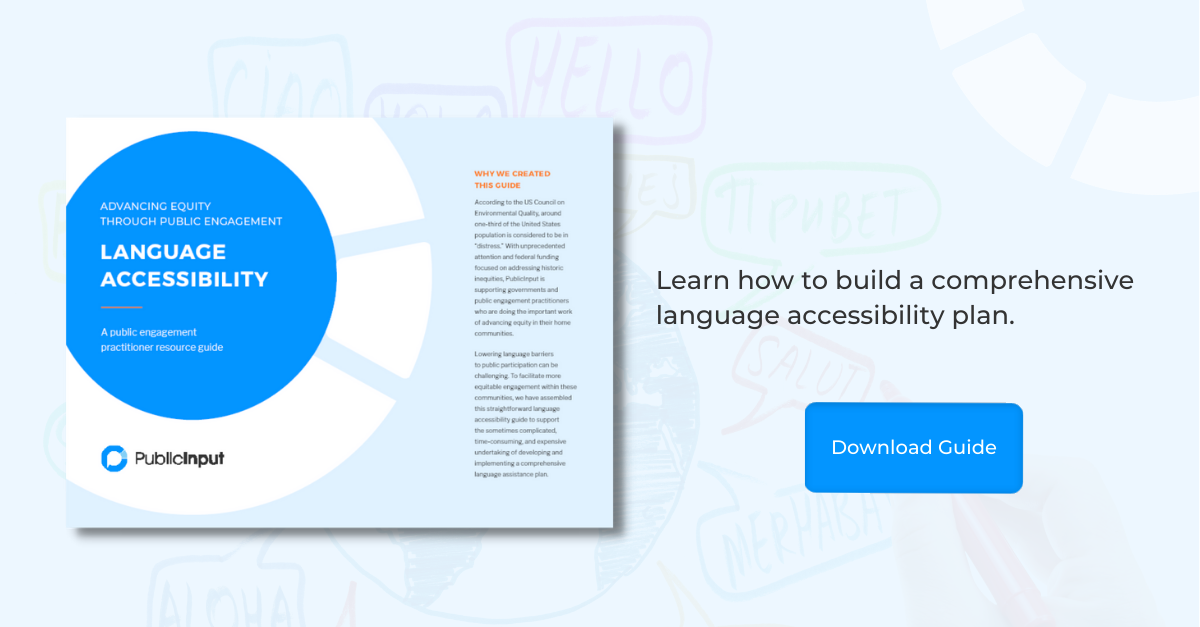 Language Accessibility Guide